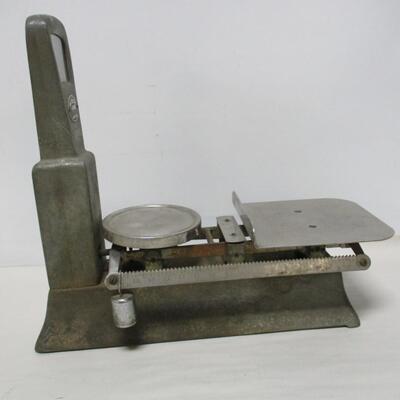 Antique 3lb “Exact Weight” Scale | EstateSales.org