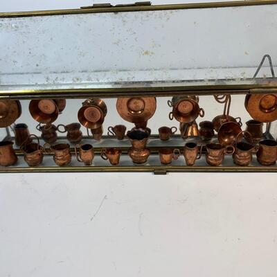 Miniature copper display | EstateSales.org