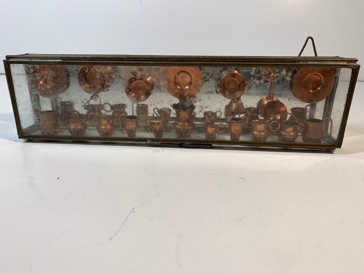 Miniature copper display | EstateSales.org