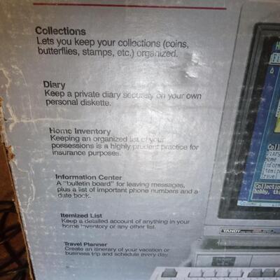 LOT 347 TANDY 1000 RL PERSONAL COMPUTER FROM THE 1980'S | EstateSales.org