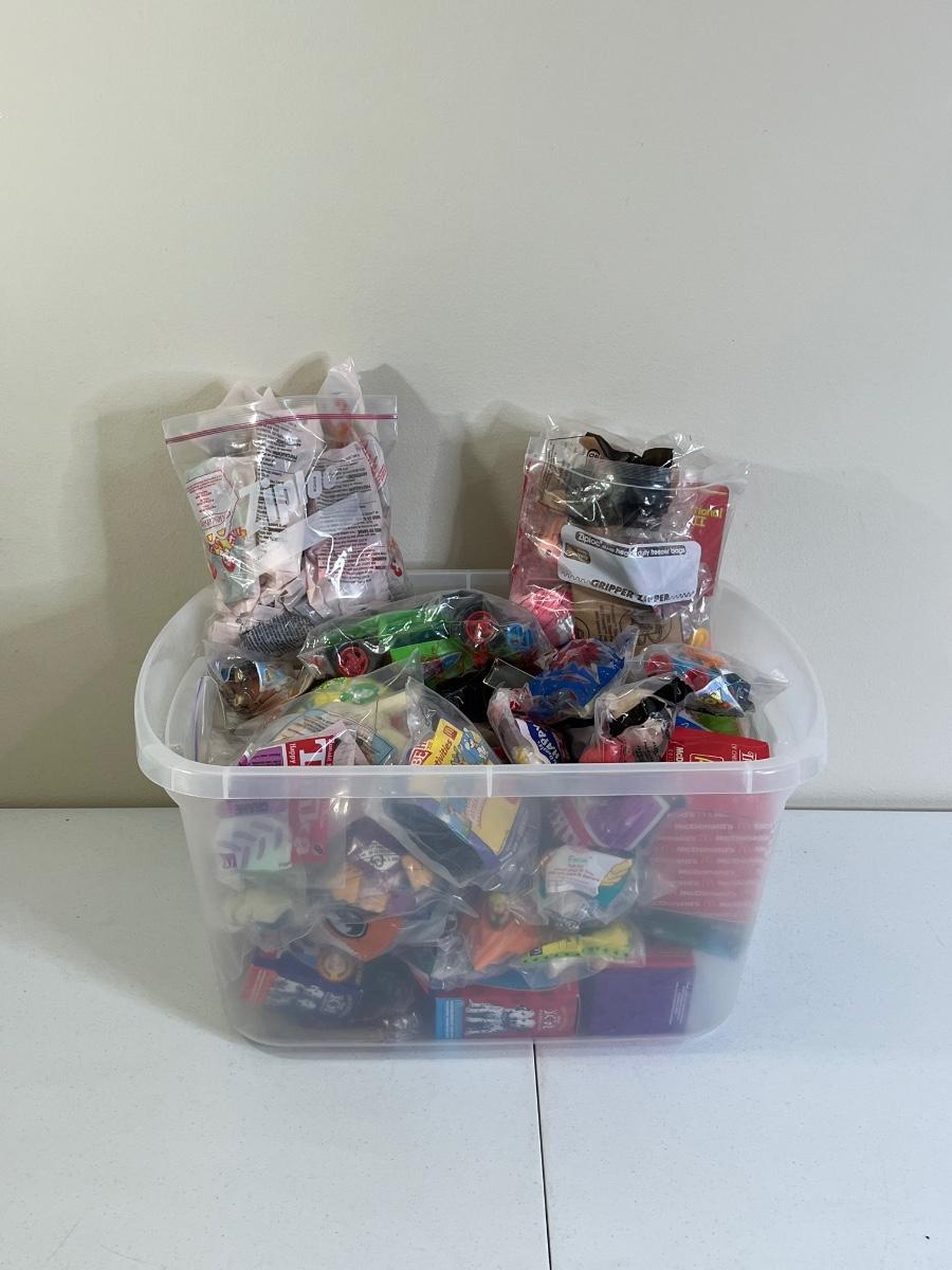 Assortment Of One Hundred Nineteen (119) McDonald & Burger King Bagged ...