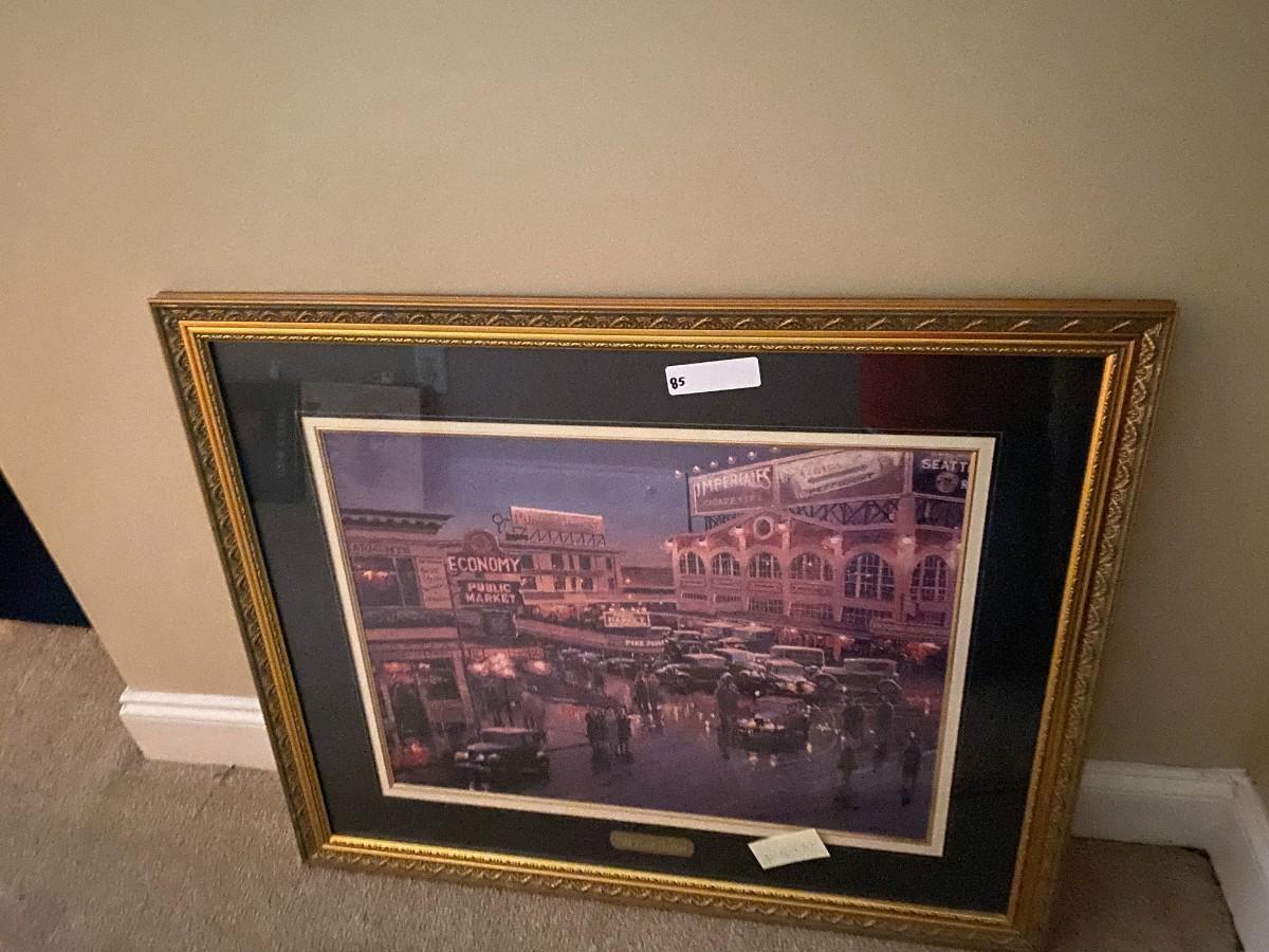 Carl Funseth Pike Place Market Print | EstateSales.org