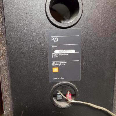 LOT 135: JBL P20 Speakers | EstateSales.org