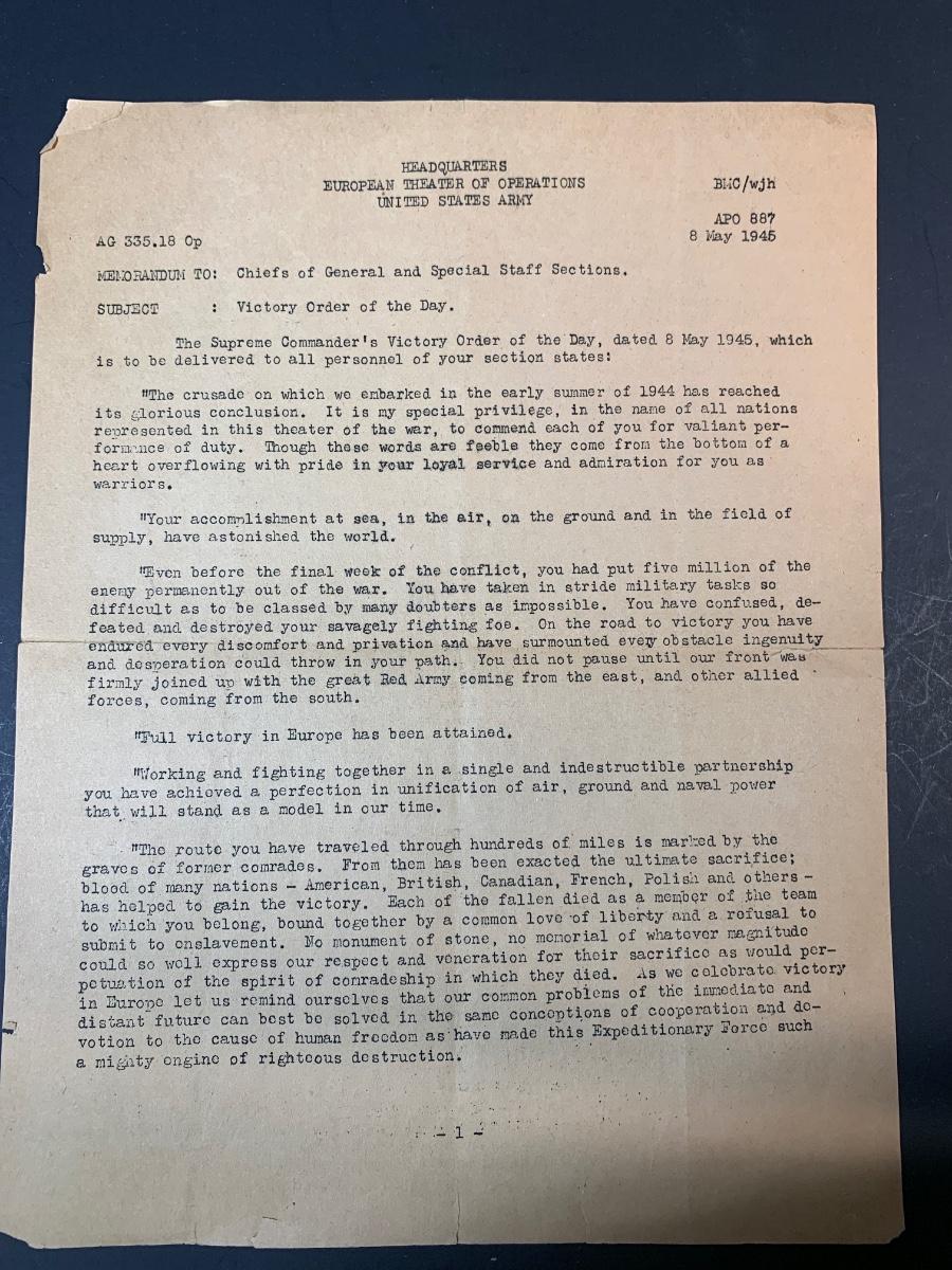 IMPORTANT MILITARY DOCUMENT | EstateSales.org