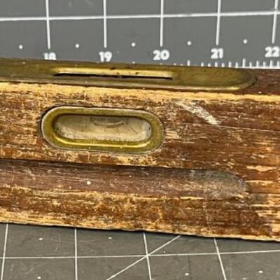 Antique Teak Level | EstateSales.org