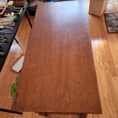 Solid Maple Wood Desk 42" x 20" x29" | EstateSales.org