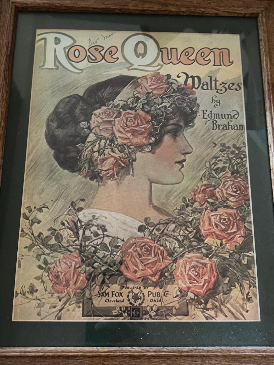 Rose Queen Sam Sam Fox Pub Framed Print | EstateSales.org