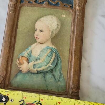 Lot 16: Antique Gesso Duro Craft Regal Art Co. Chicago Plaque 'Baby ...