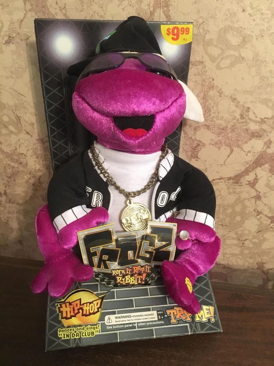 NOS Frogz Hip Hop Plush | EstateSales.org