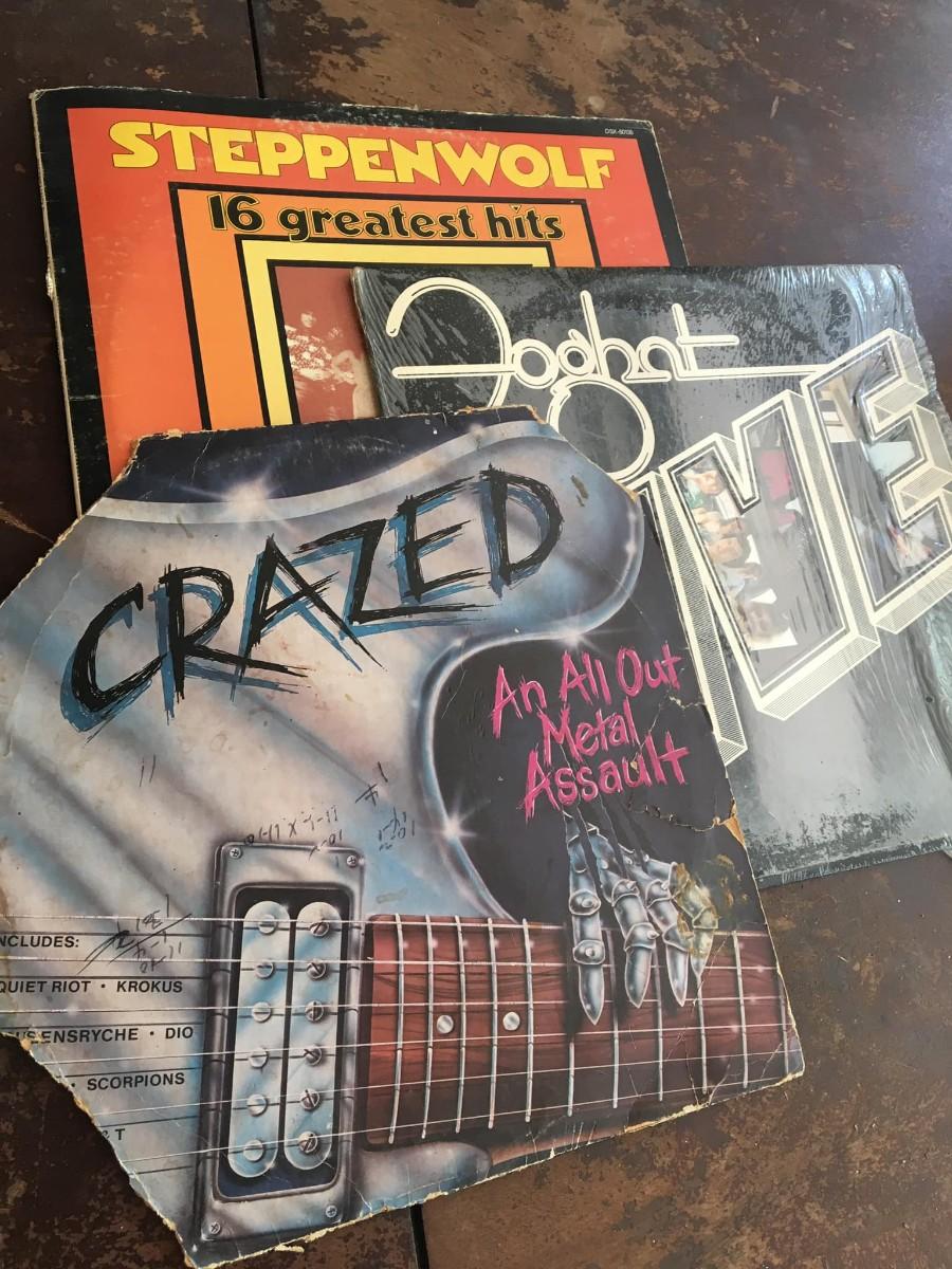 Crazed - Metal Assault - Bottom Album ONLY - AS IS - Cover Rough ...