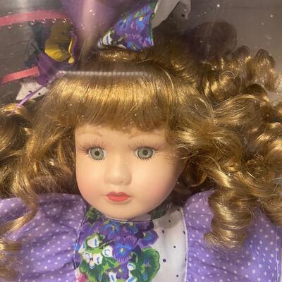 Victorian Rose Collection Limited Edition Genuine Porcelain Doll by ...