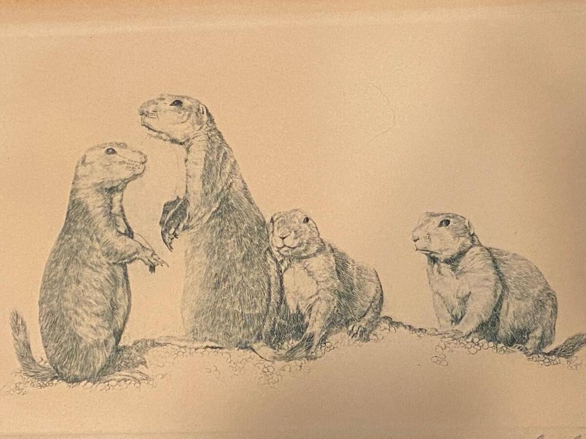 Lot 300: Two Pieces of Numbered and Signed lithographs by Gerald Lubeck ...