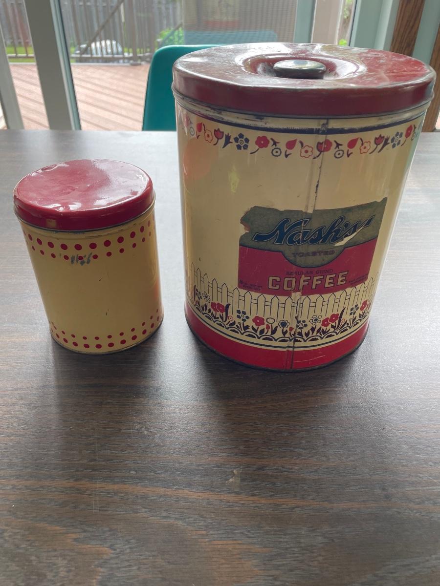 Coffee tins | EstateSales.org