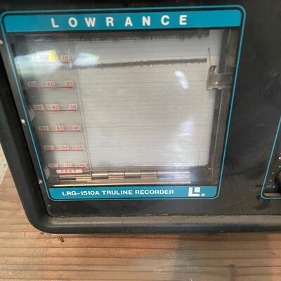 Vintage Lowrance fish depth finder | EstateSales.org