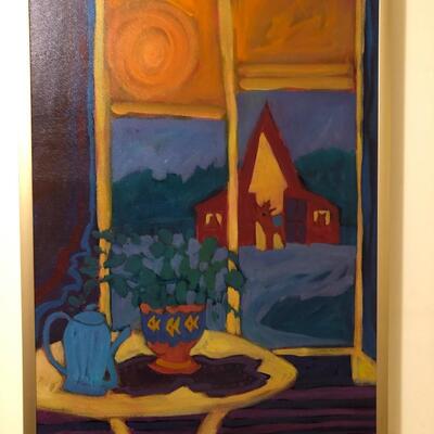 A14- “Red Horse in the Morning” by David Norstad | EstateSales.org