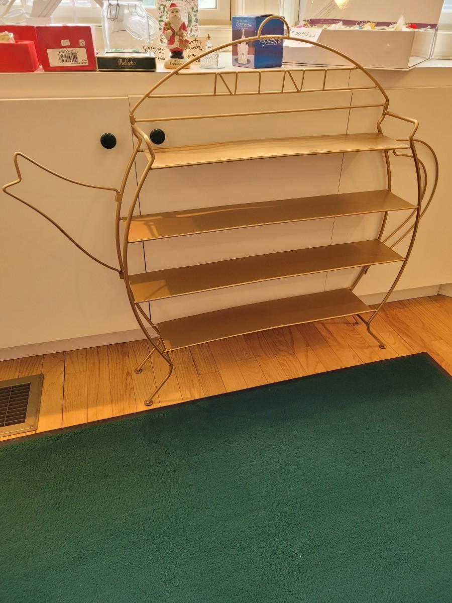 Adorable Tea Pot Shelf- does have one Bar that needs Epoxy ...