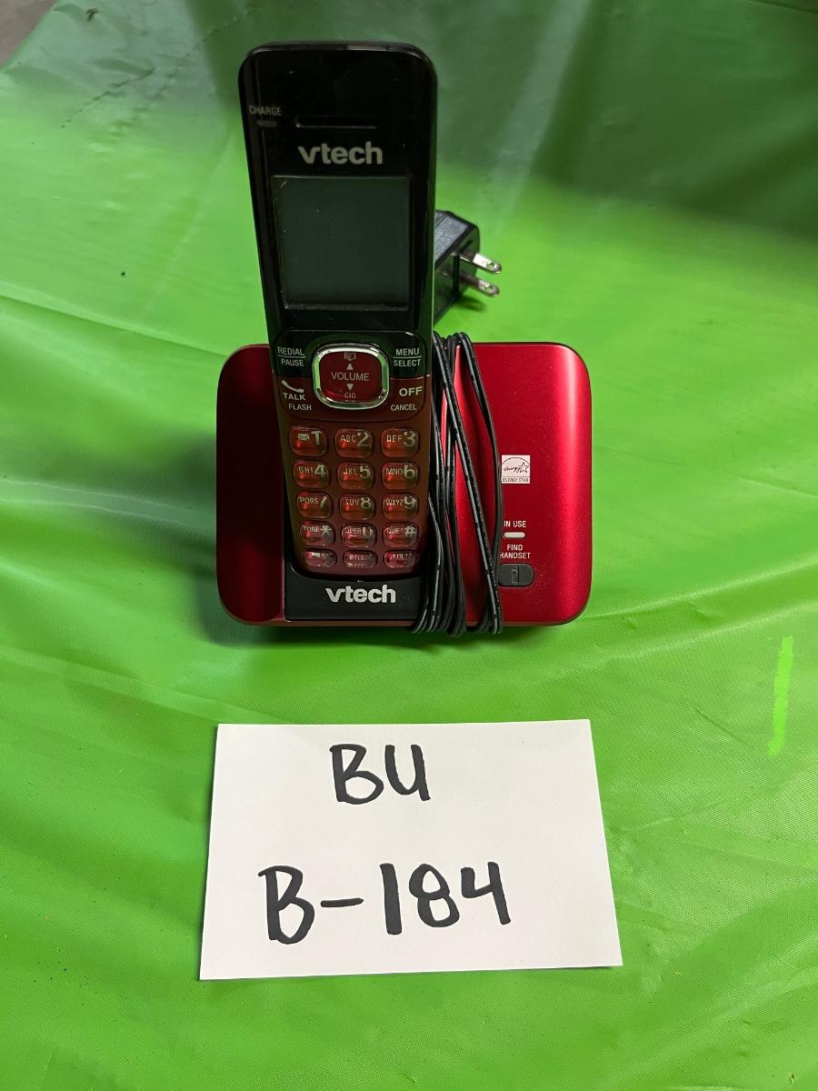 Red Cordless Phone | EstateSales.org