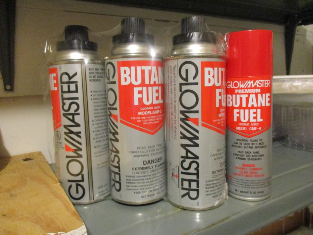 Glow Master Butane Fuel | EstateSales.org