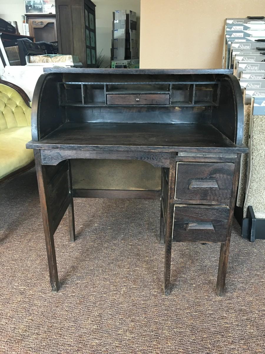 Antique Wooden Desk | EstateSales.org