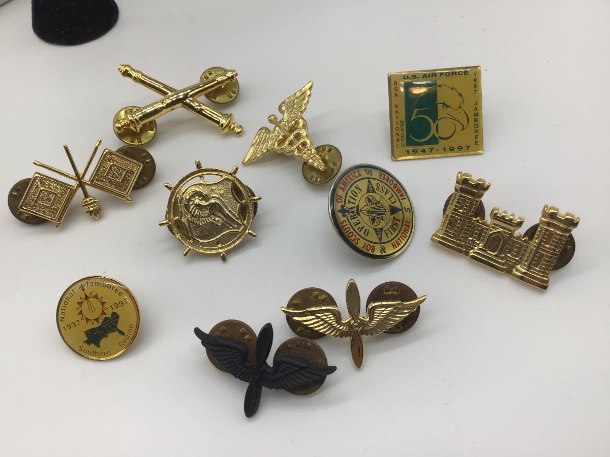 Lot Of Pins | EstateSales.org