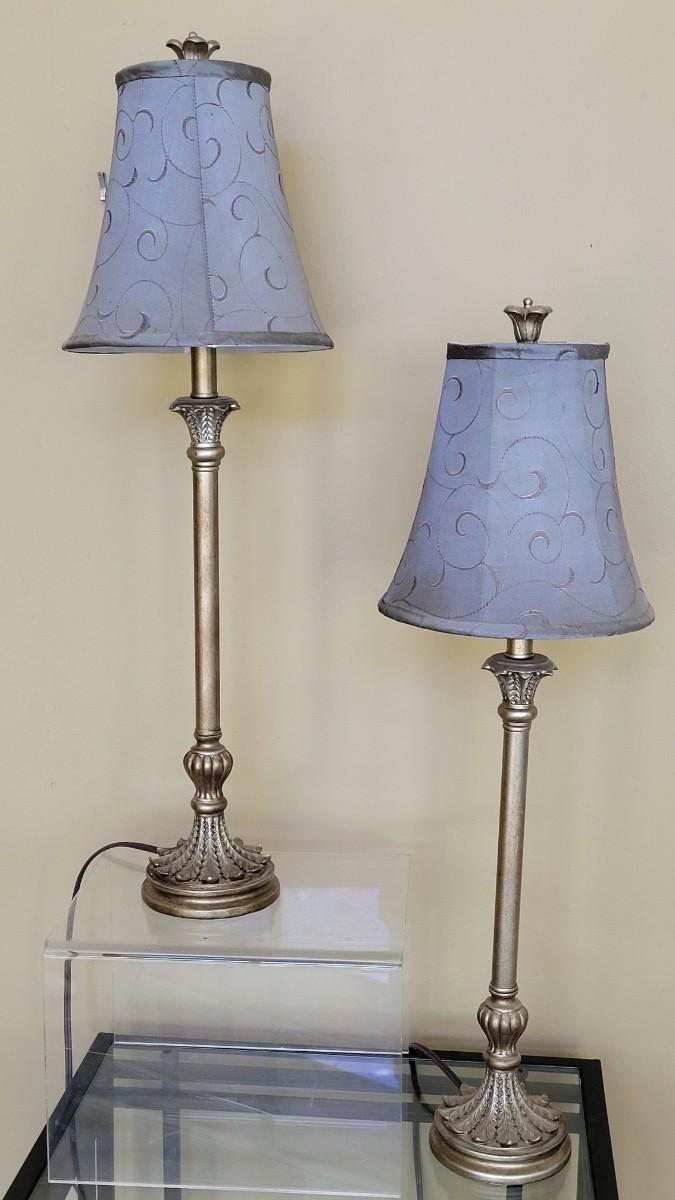 Lot 133: Pair of Matching Lamps | EstateSales.org