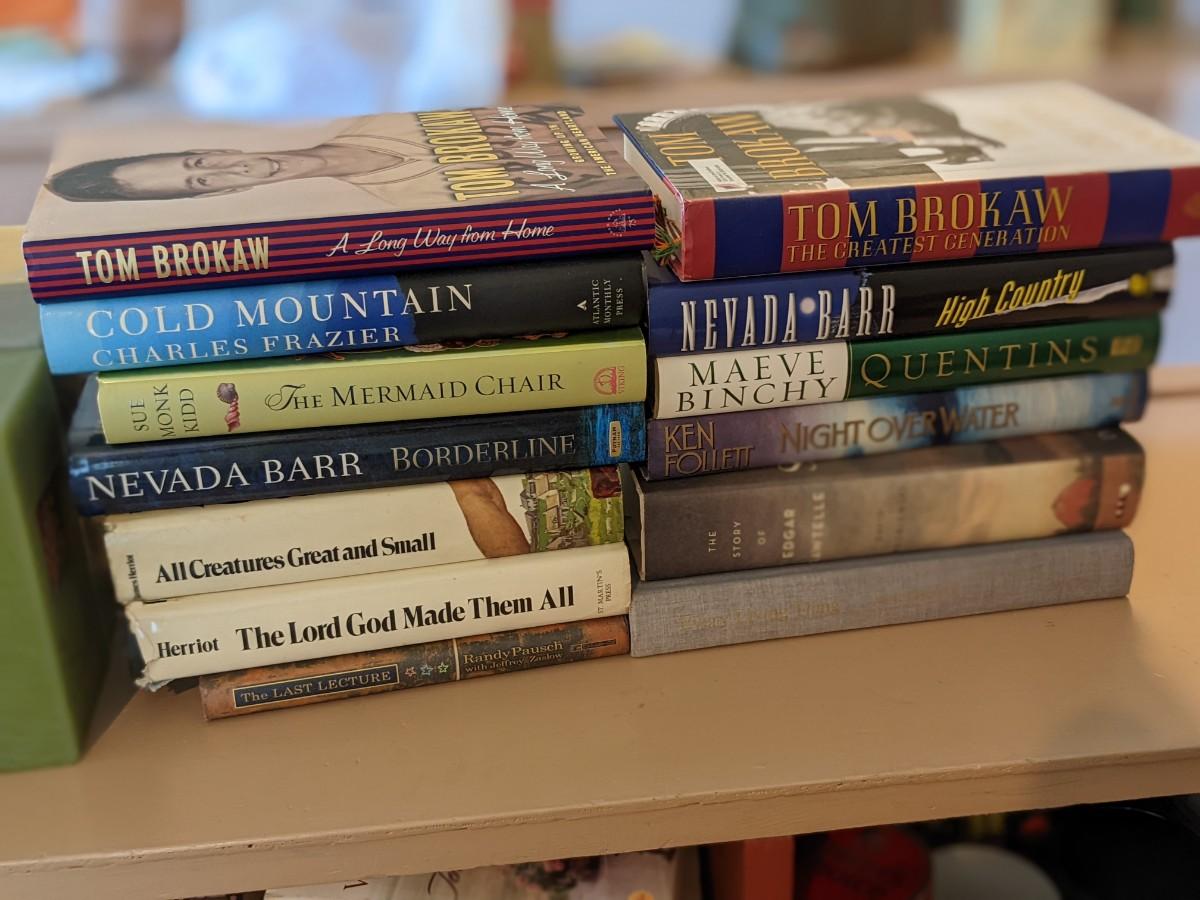 Collection of Like New HB Books (tom brokaw) | EstateSales.org