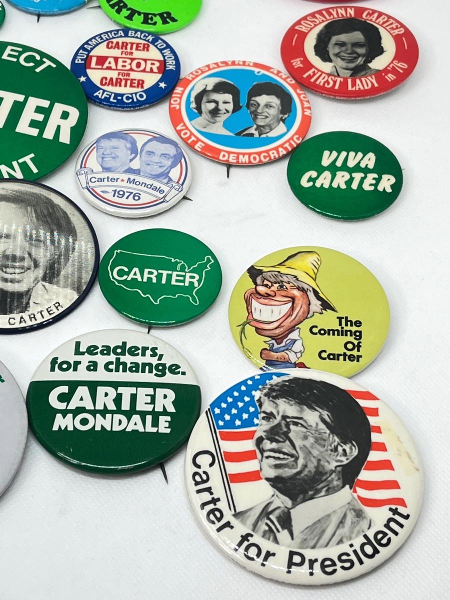 LOT 41: 1976 Presidential Race - Political Campaign Buttons - Jimmy ...