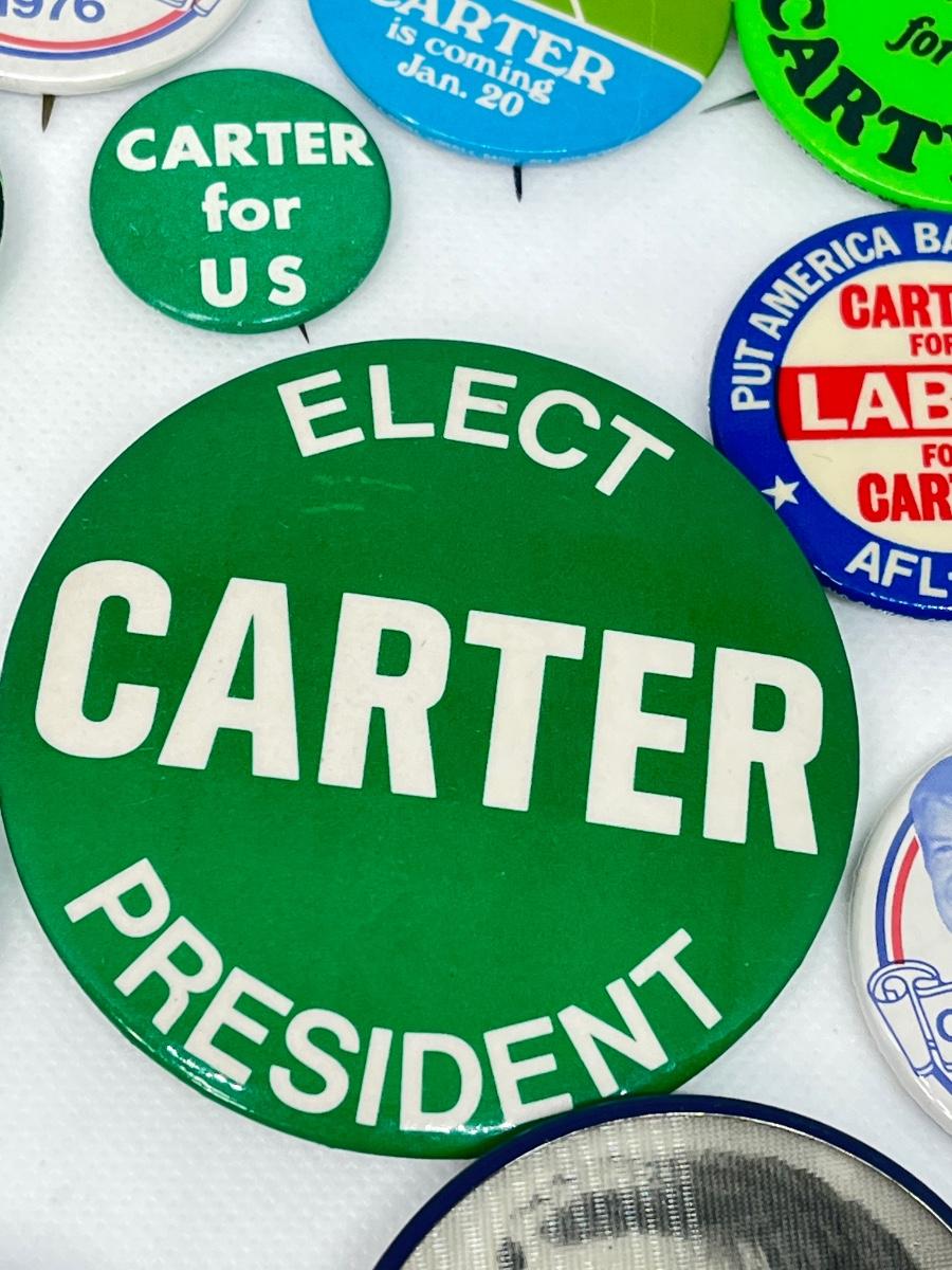 LOT 41: 1976 Presidential Race - Political Campaign Buttons - Jimmy ...