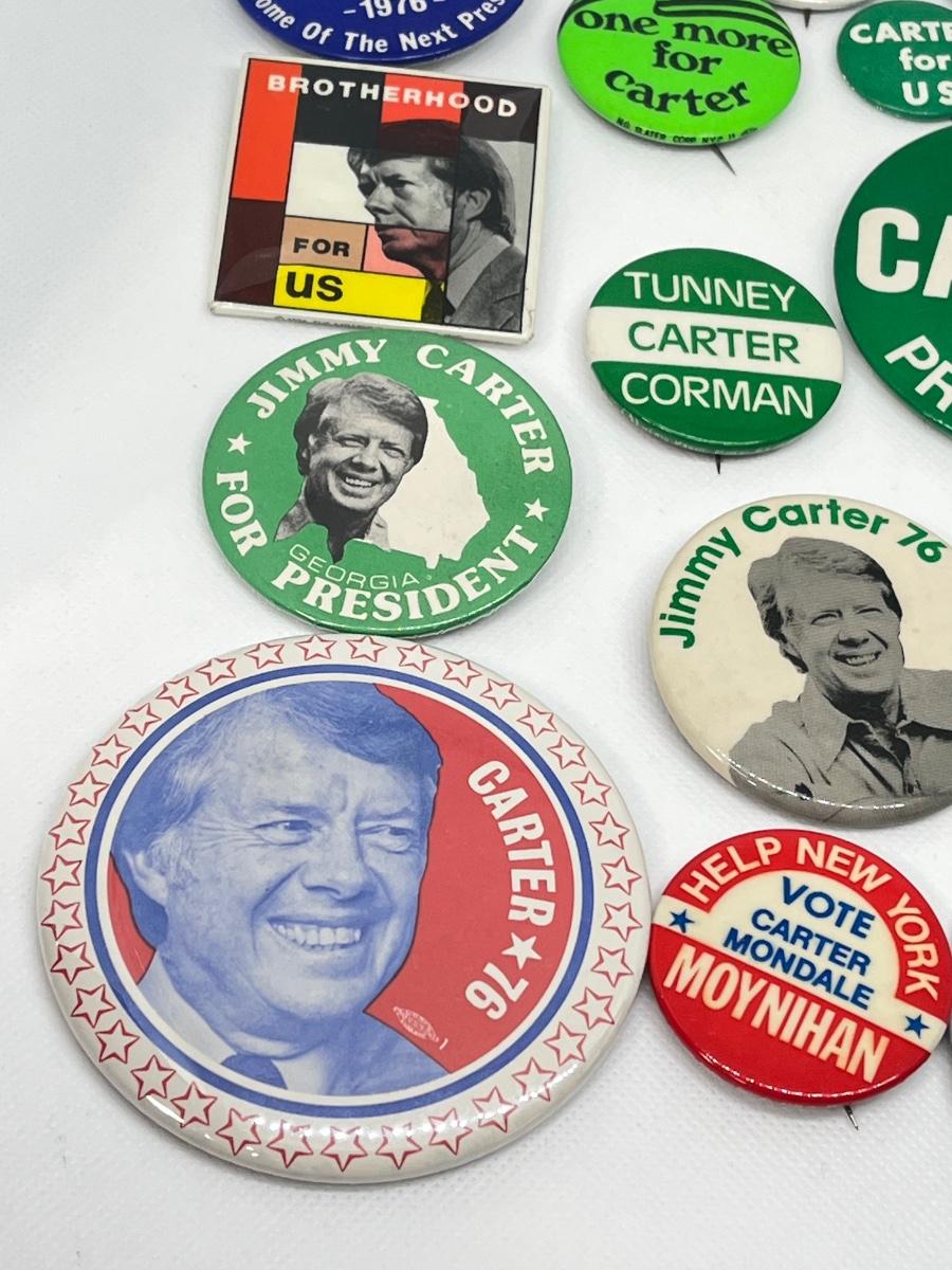 LOT 41: 1976 Presidential Race - Political Campaign Buttons - Jimmy ...