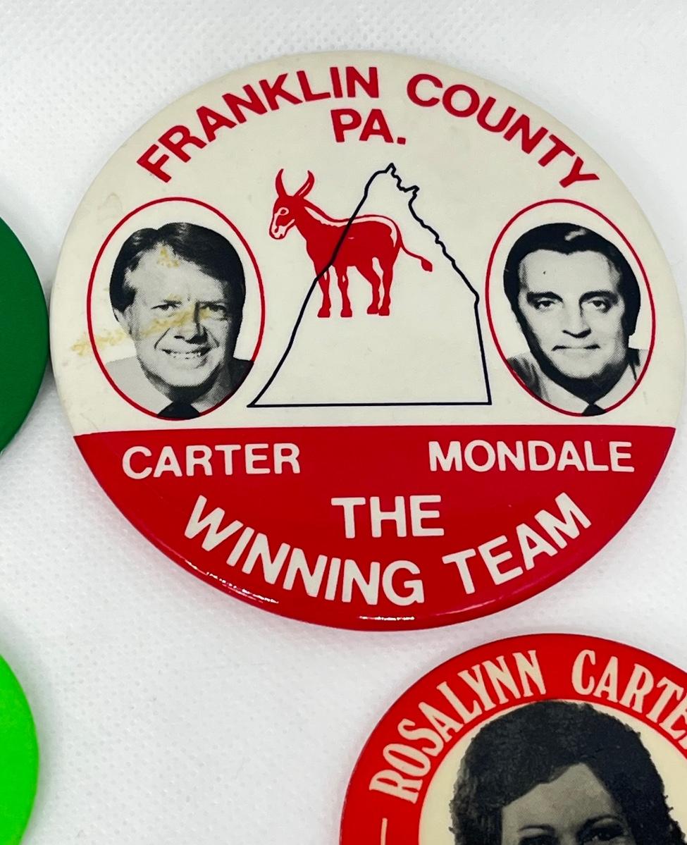 LOT 41: 1976 Presidential Race - Political Campaign Buttons - Jimmy ...
