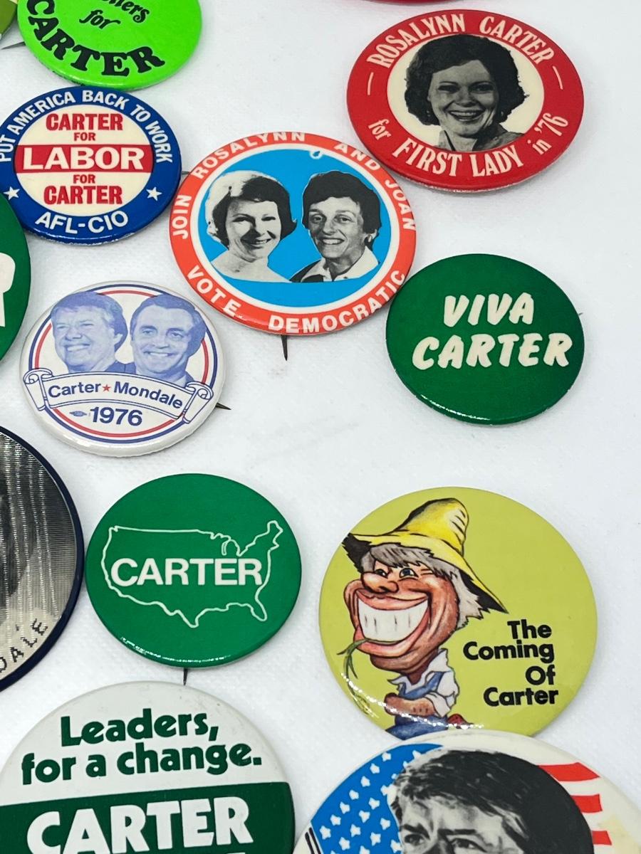 LOT 41: 1976 Presidential Race - Political Campaign Buttons - Jimmy ...