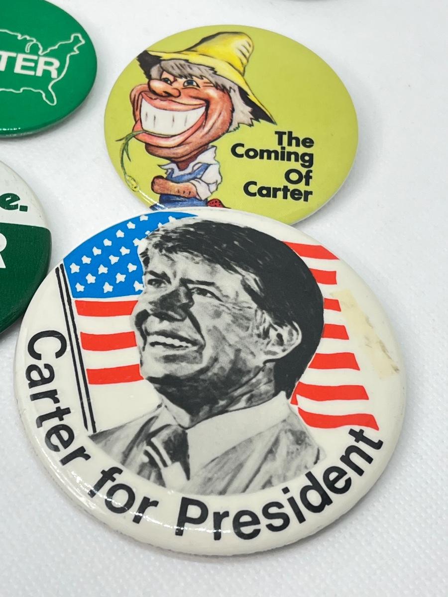 LOT 41: 1976 Presidential Race - Political Campaign Buttons - Jimmy ...