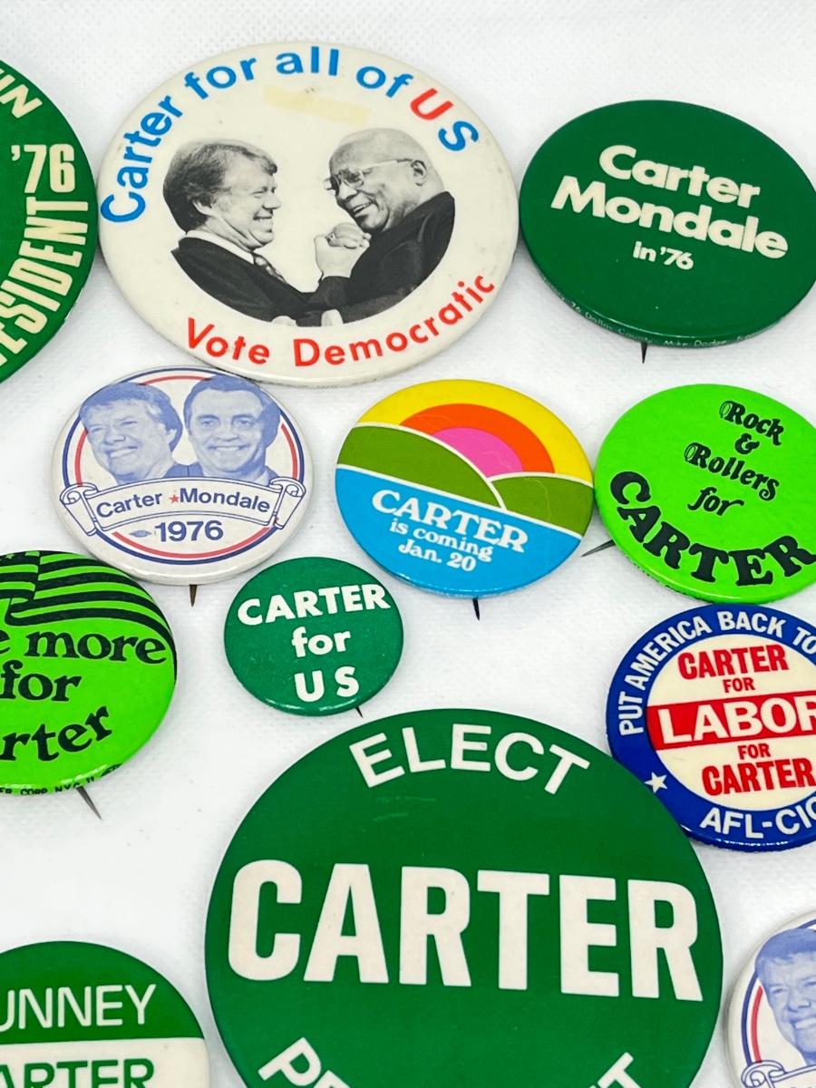 LOT 41: 1976 Presidential Race - Political Campaign Buttons - Jimmy ...