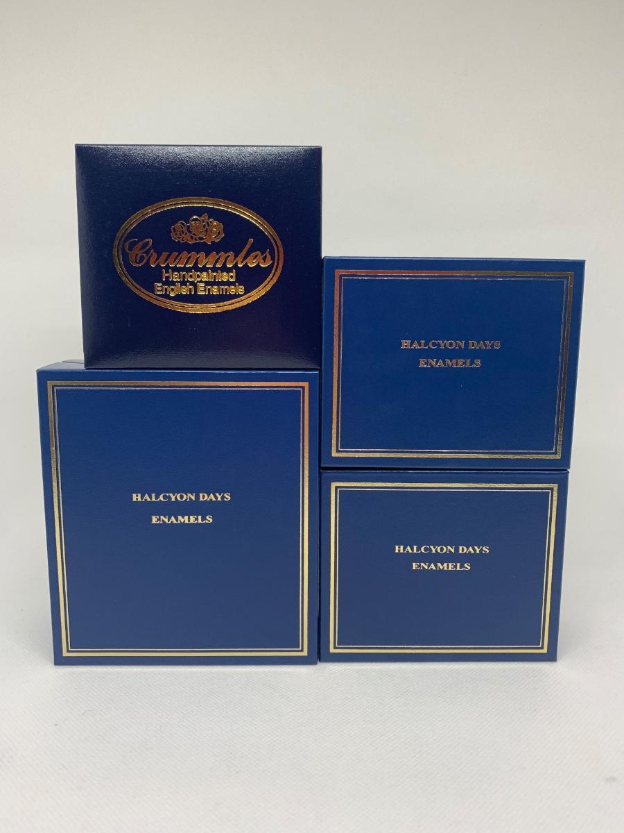 LOT 170: Vintage Halcyon Days Enamel Trinket Boxes by Tiffany & Co ...