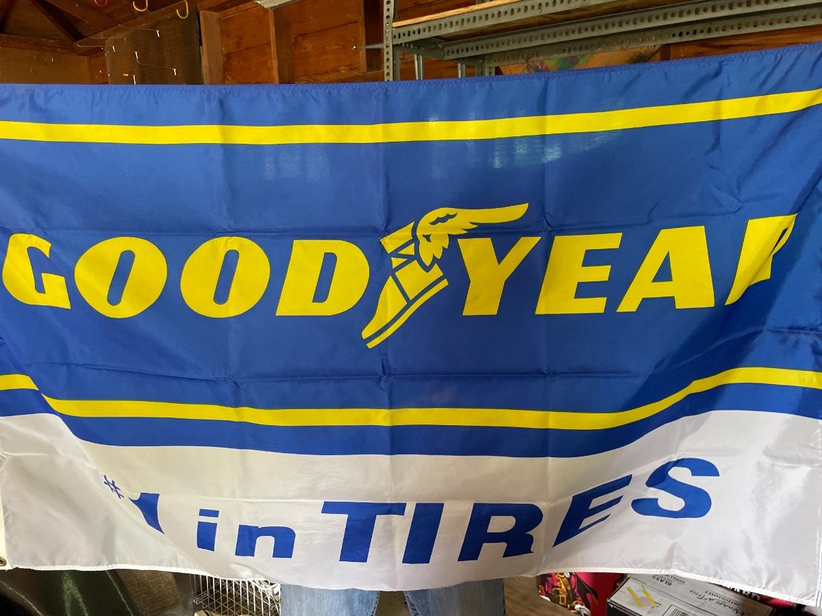 Vintage Goodyear Flag | EstateSales.org
