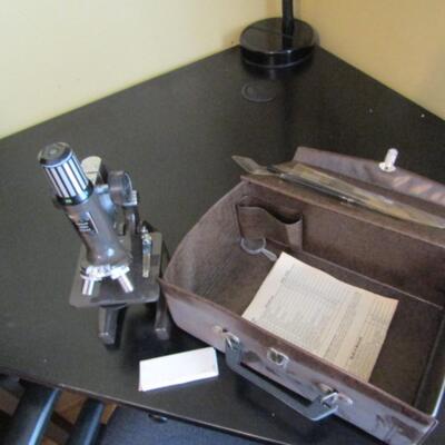 Jason Microscope Model No. 707 with Carry Case and Utensil Pack ...