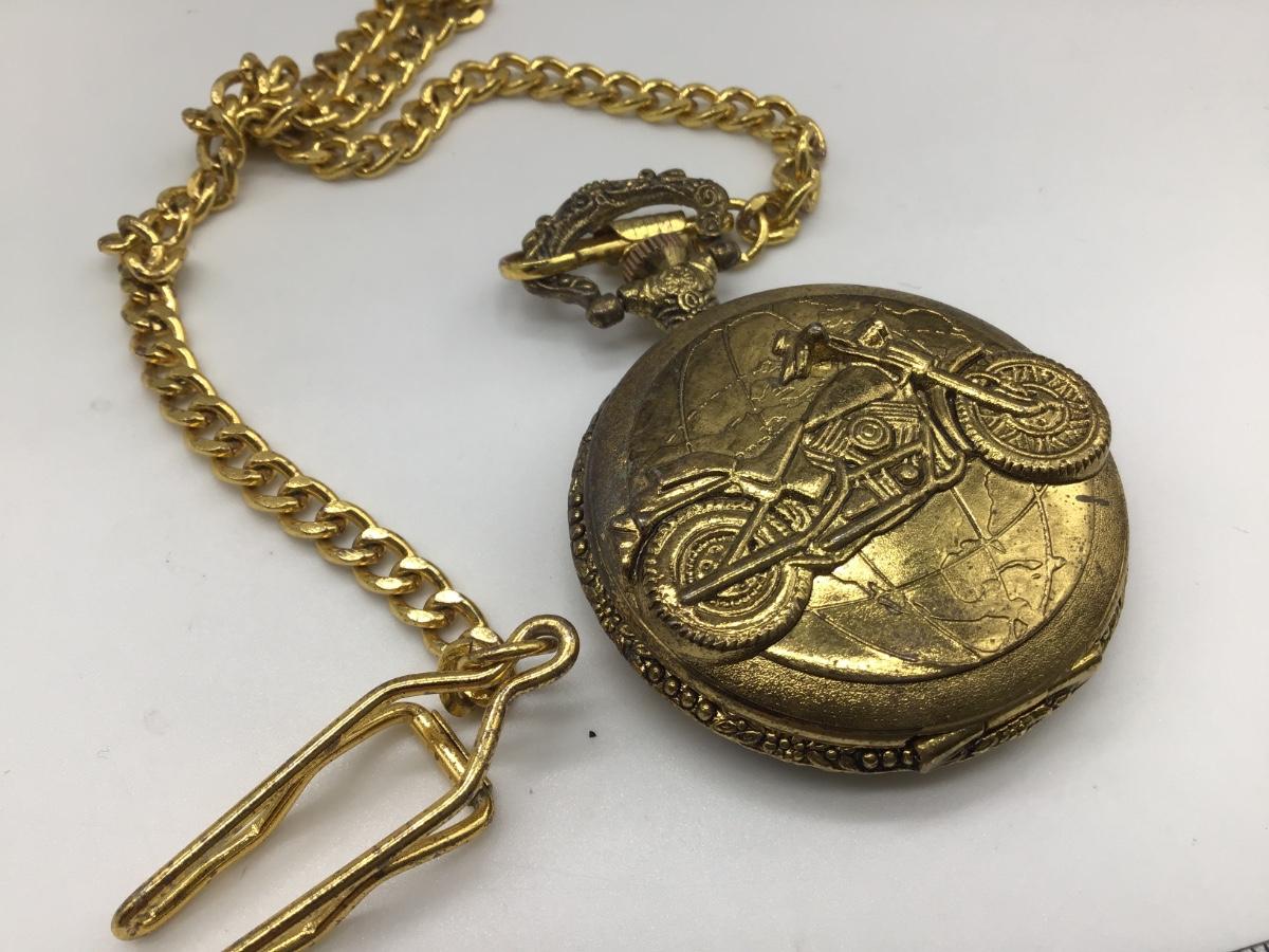 Motorcycle Pocket watch | EstateSales.org