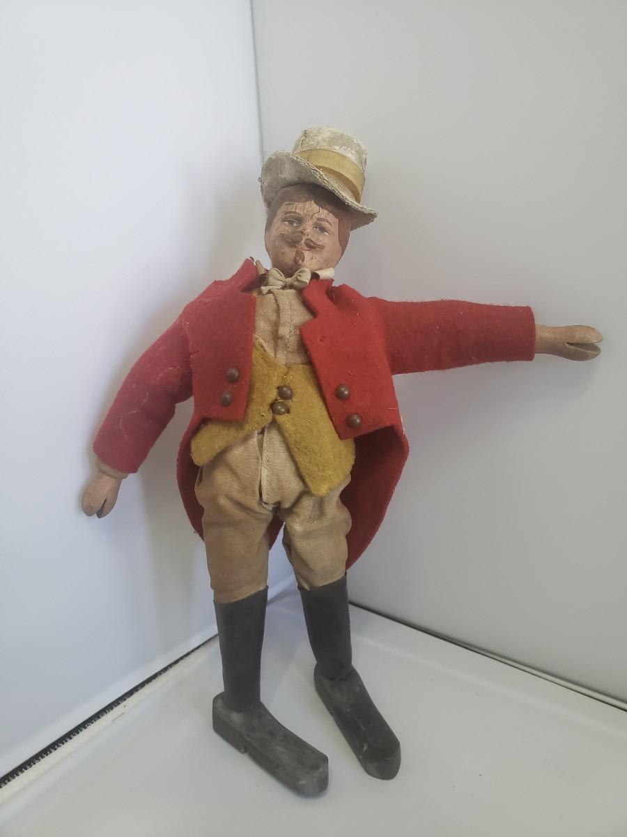 Rare Antique Schohenhut Wooden Circus Ringmaster | EstateSales.org