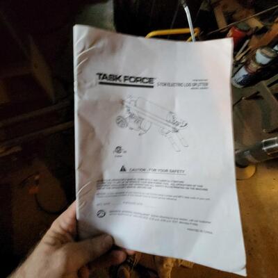 Task Force Log Wood Splitter | EstateSales.org