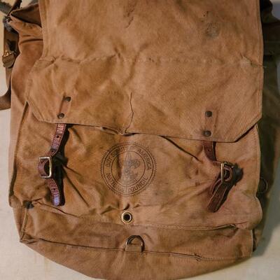 Vintage BSA Boy Scouts Backpack | EstateSales.org