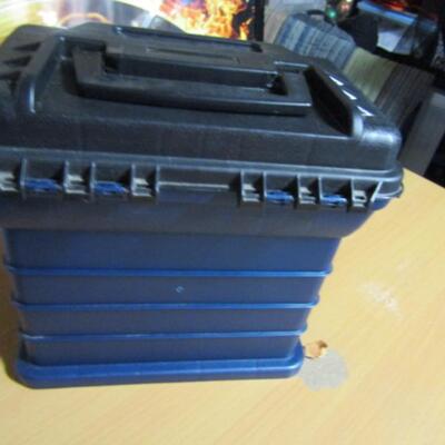 Plano Plastic Storage Box with Individual Trays | EstateSales.org