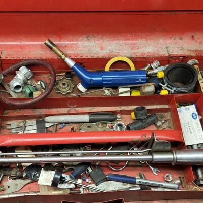 Vulcan Tools Tool box including tools inside See Photos | EstateSales.org