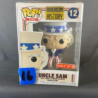 LOT 16: UNCLE SAM FUNKO POP | EstateSales.org