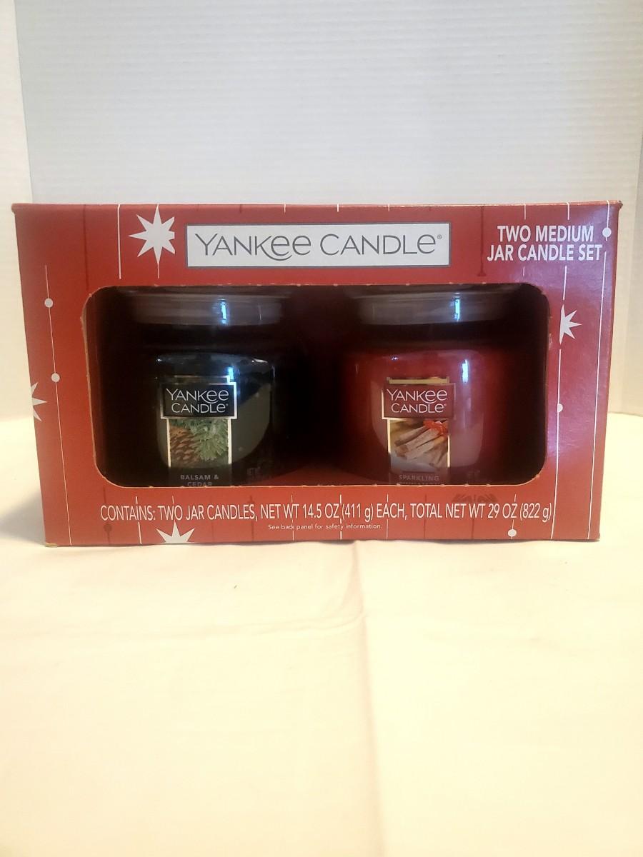 2 New Yankee Candle Jar Set - New In Box - See Details | EstateSales.org