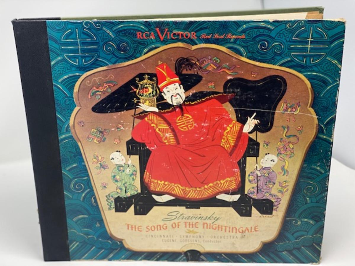 Stravinsky The Song of the Nightingale - RCA Victor 78 - DM1041 ...