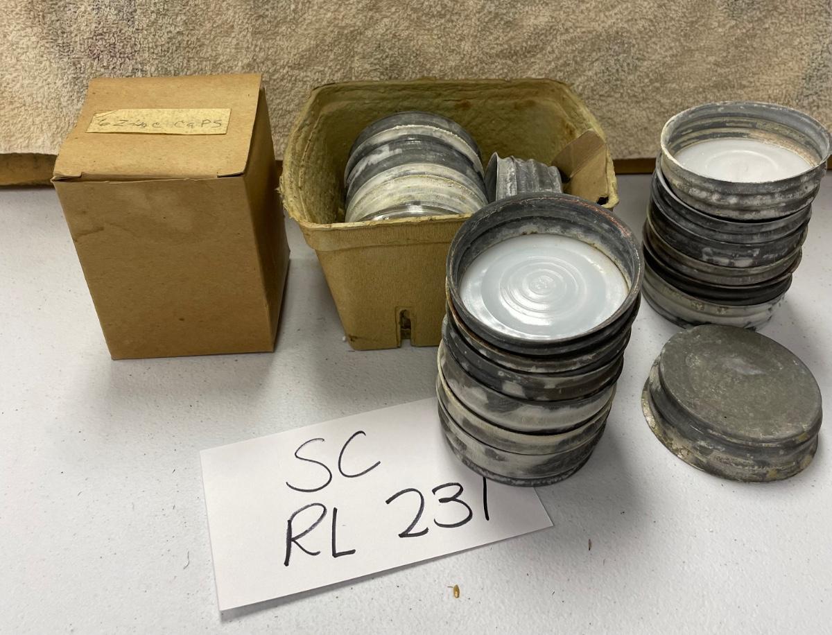 Zinc caps | EstateSales.org