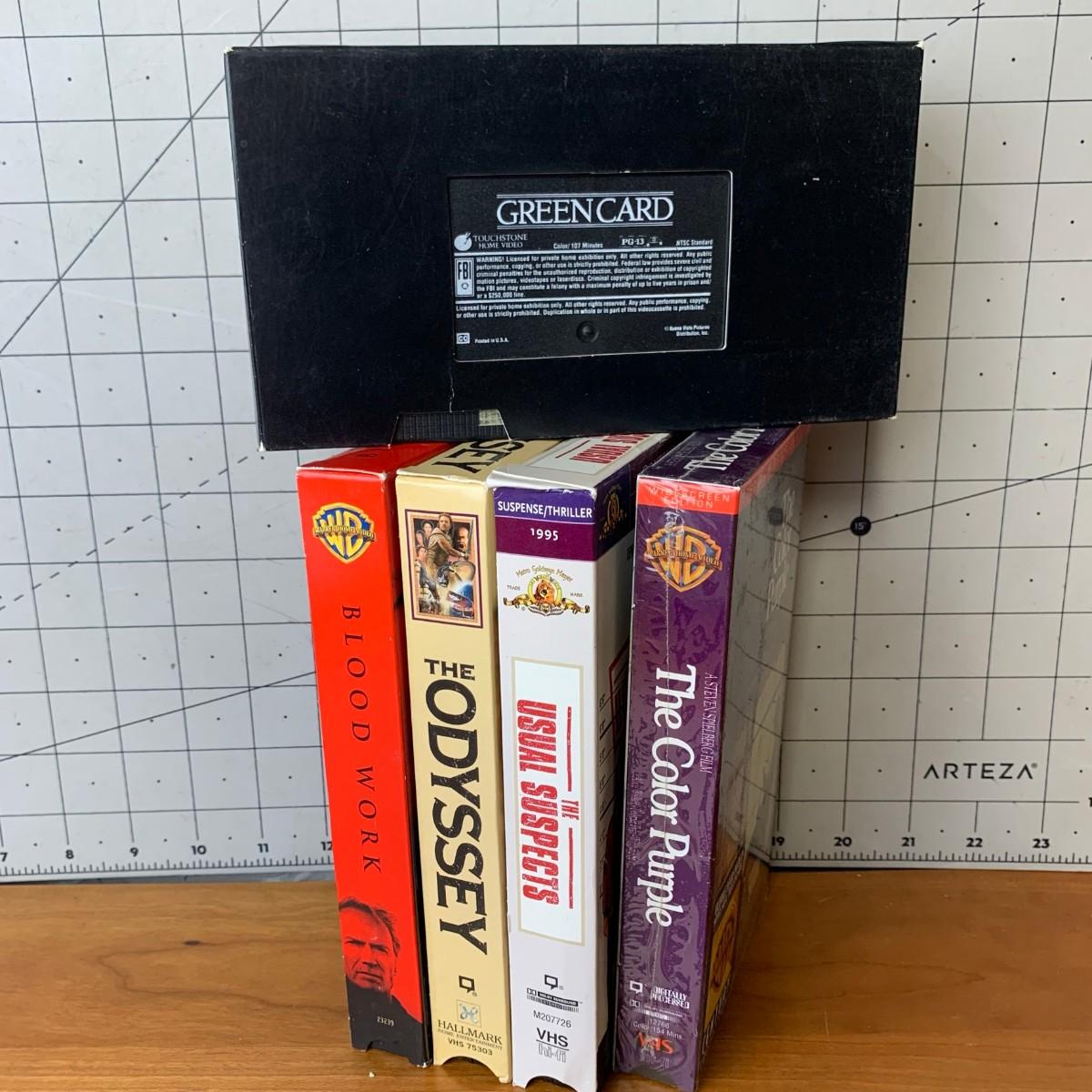 #105 VHS: Green Card, Blood Work, The Color Purple & More | EstateSales.org