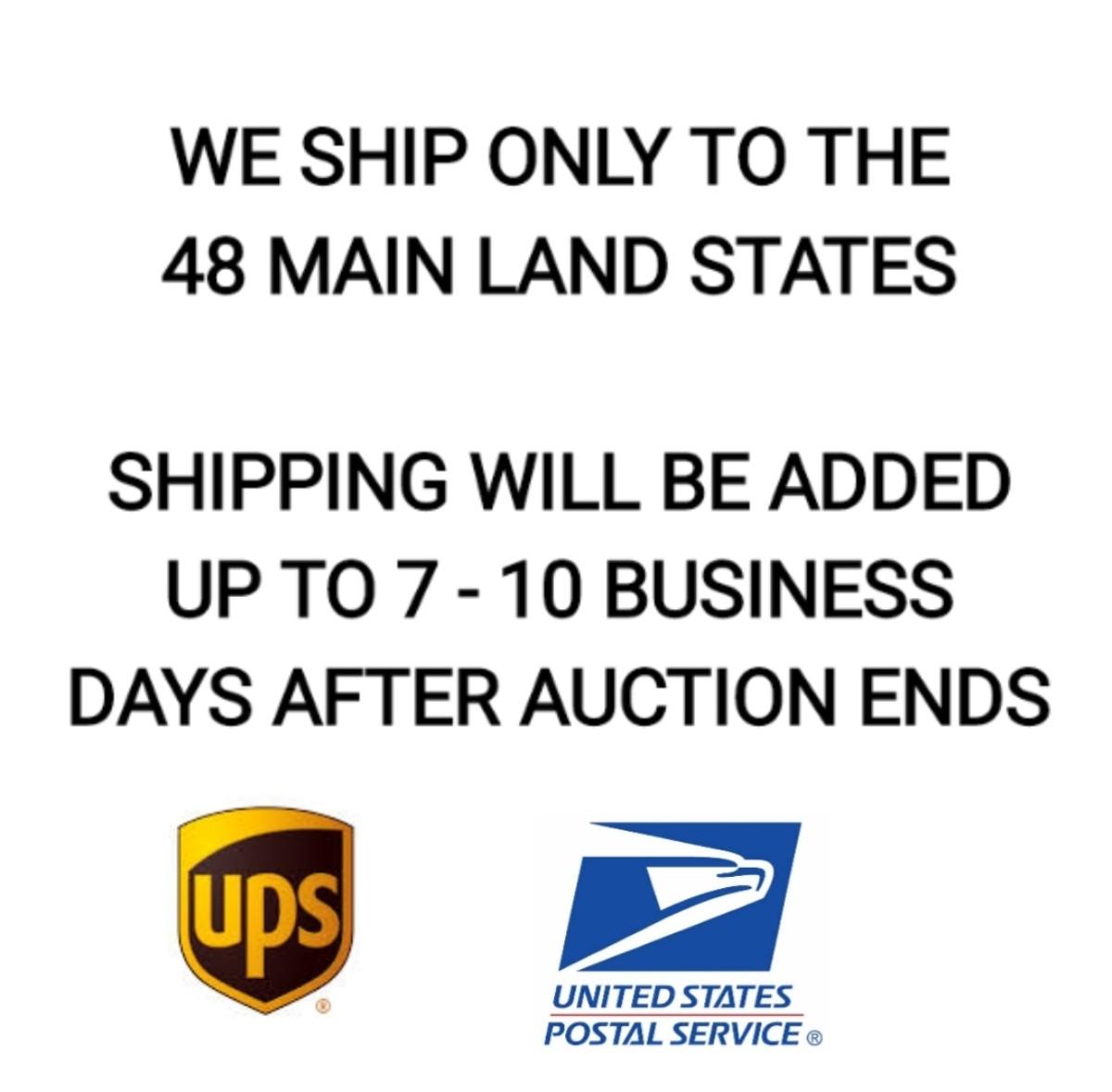 PLEASE READ IF YOU WILL NEED SHIPPING | EstateSales.org