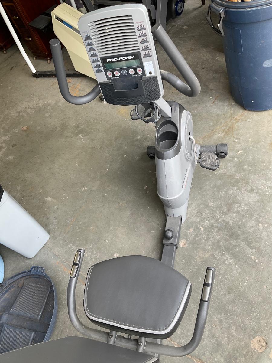 Pro-Form exercise bike | EstateSales.org