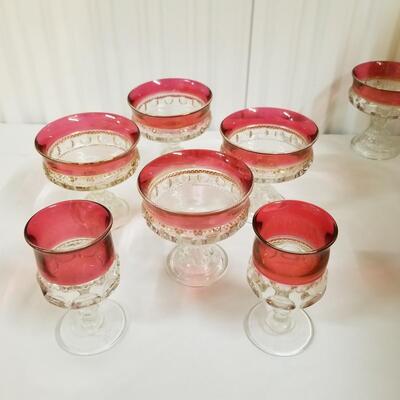 56 Red Top GlasswareÂ (C D-JS) | EstateSales.org